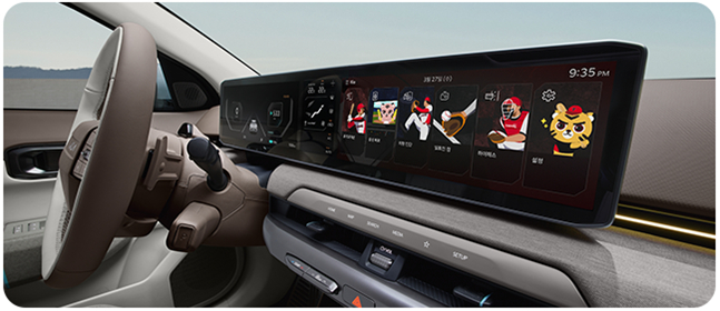 '우리 팀 마스코트가 내비에 뜬다' KBO, 10개 구단별 '디스플레이 테마' 공개