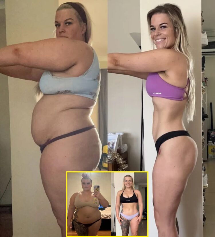 “뱃살 싹 사라졌네” 130kg女 60kg뺐다...1년간 XS로 변한 비결은?