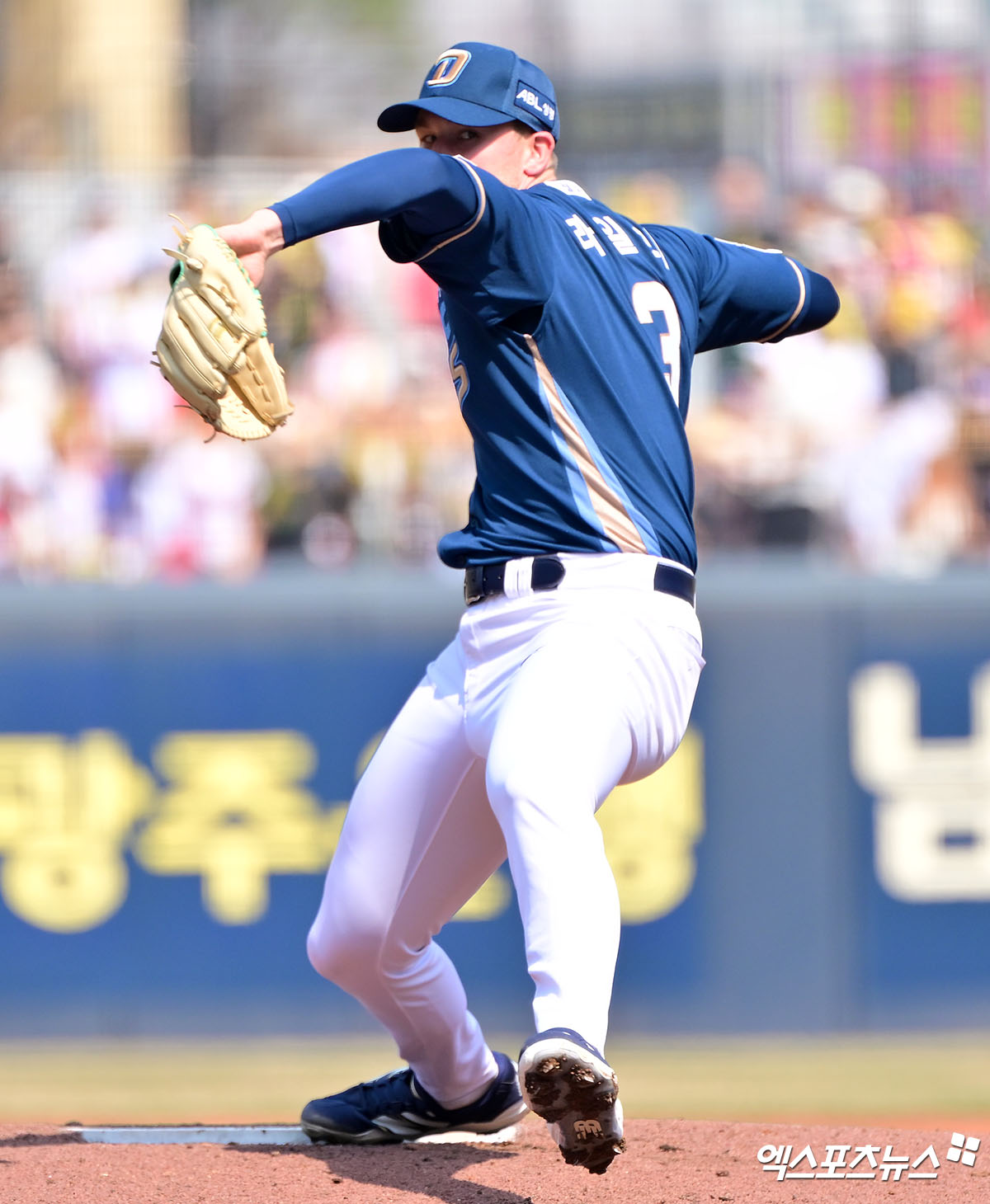 'KIA 상대 KBO 첫 승+156km 쾅' NC 라일리 "내 공 믿고 던졌어, 직구 구속 만족" [광주 현장]