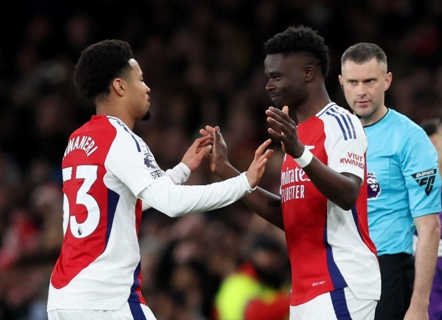 “내가 돌아왔다!” ‘아스날의 왕’ 사카, 101일 만에 복귀전서 결승골까지 단 7분 걸렸다…풀럼전 결승골 폭발 [EPL]