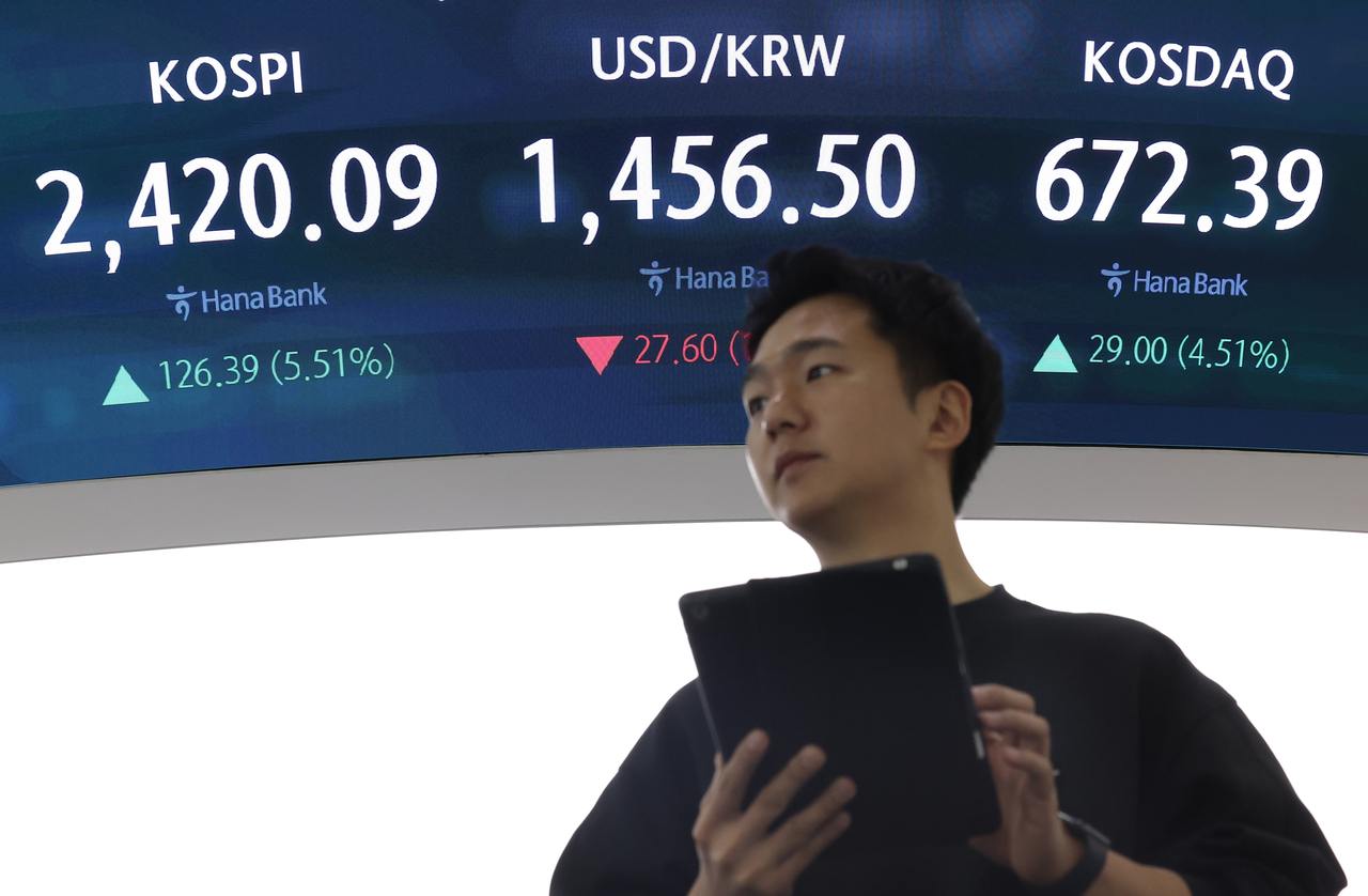 Historic US stock rally lifts Seoul markets; Kospi up 5% in first 15 ...