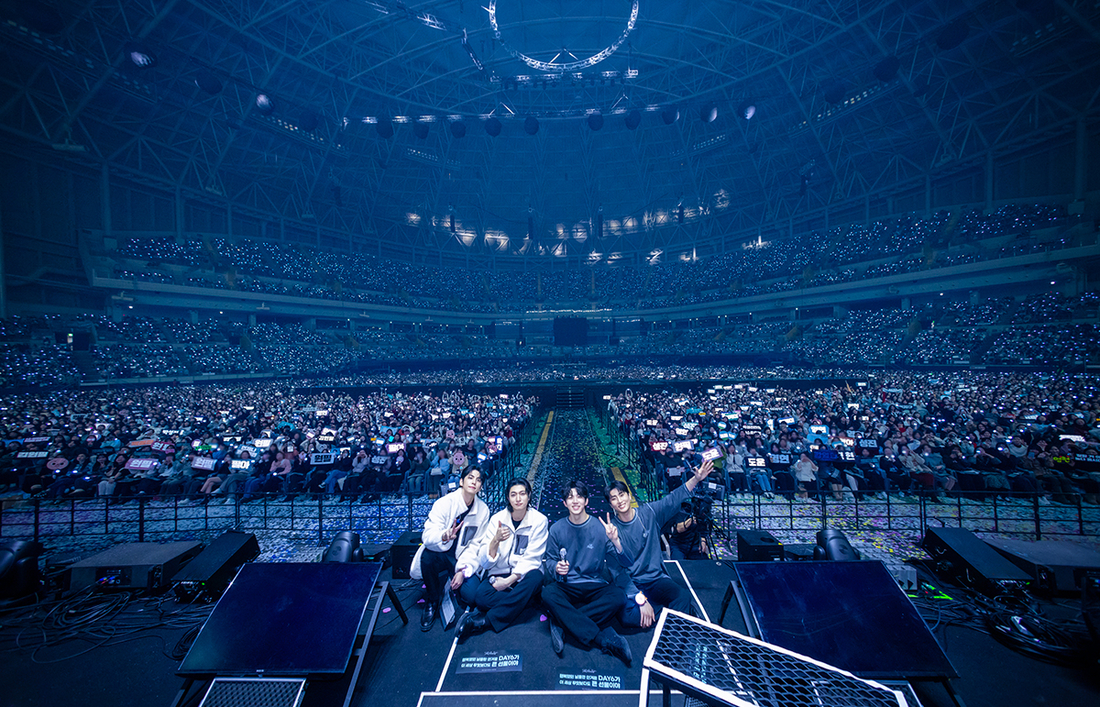 데이식스, 5월 KSPO 돔 입성 ‘360도 무대’ 오픈