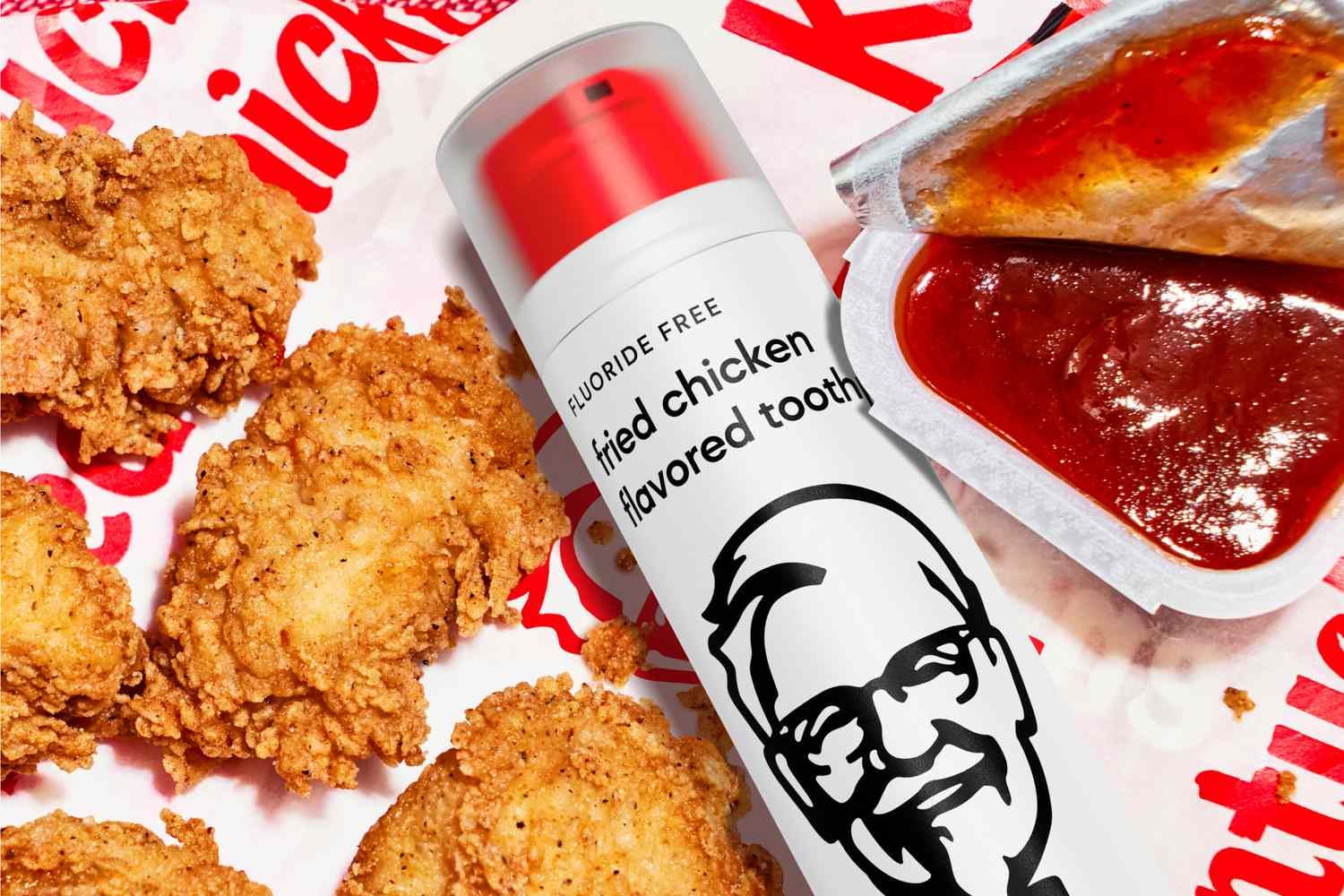 KFC ‘치킨맛 치약’, 출시 직후 완판… 만우절 장난이 대박났다
