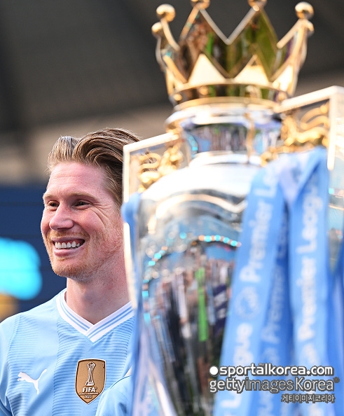 '흥민아 어서 와!' 깜짝 이적 추진→'GOAT' 메시와 한솥밥…'연봉 40,000,000,000원' KDB, MLS 최고 연봉자 된다