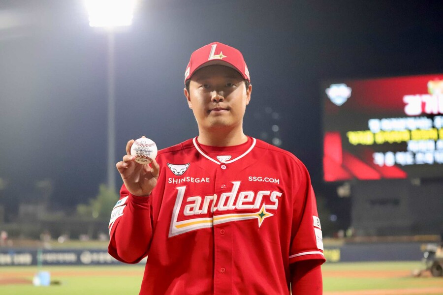택시비 46만원 전혀 아깝지 않네… 2G 3타점에 당찬 스윙, SSG 1루 경쟁 불 붙이나