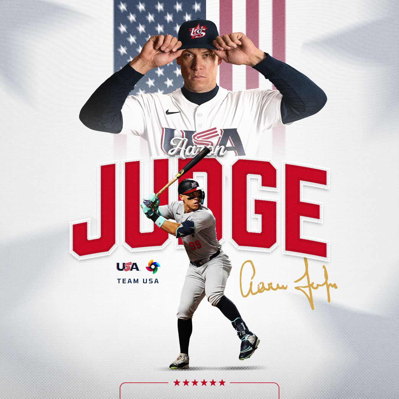 양키스 저지, 2026 WBC 미국 대표팀 주장 맡아…"정말 특별한 일"