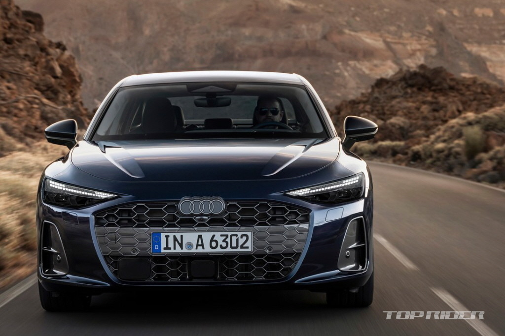 아우디 신형 A6 제원 살펴보니, 제네시스 G80보단 작다 | 탑라이더