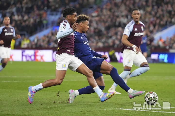 PSG, 1·2차전 합계 5-4로 빌라 꺾고 UCL 4강 진출…이강인은 벤치