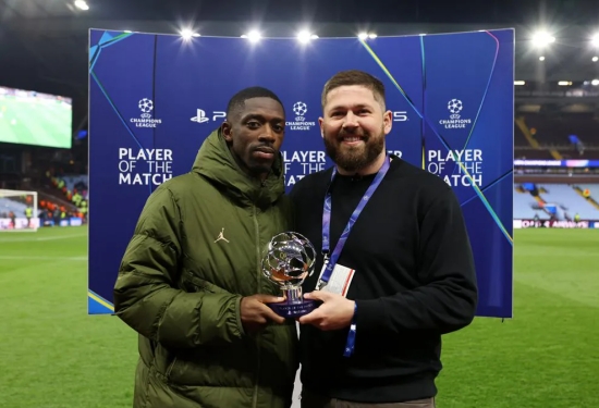 "이강인 월클" 극찬 이유 있구나…"나 정말 못했는데 MVP? 안 받아!" PSG FW 수상 거부 화제