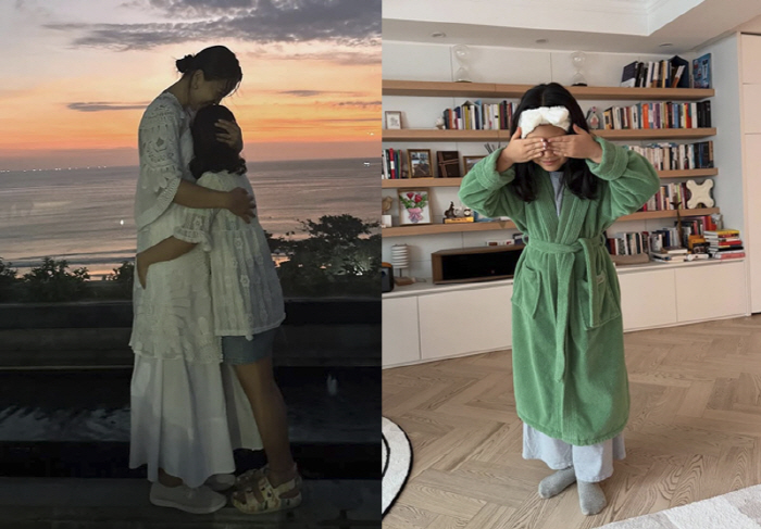 백지영 딸, '184cm' 父 ♥정석원 닮아 9세에 142cm "다리 길고 키 빨리 커" ('백지영')