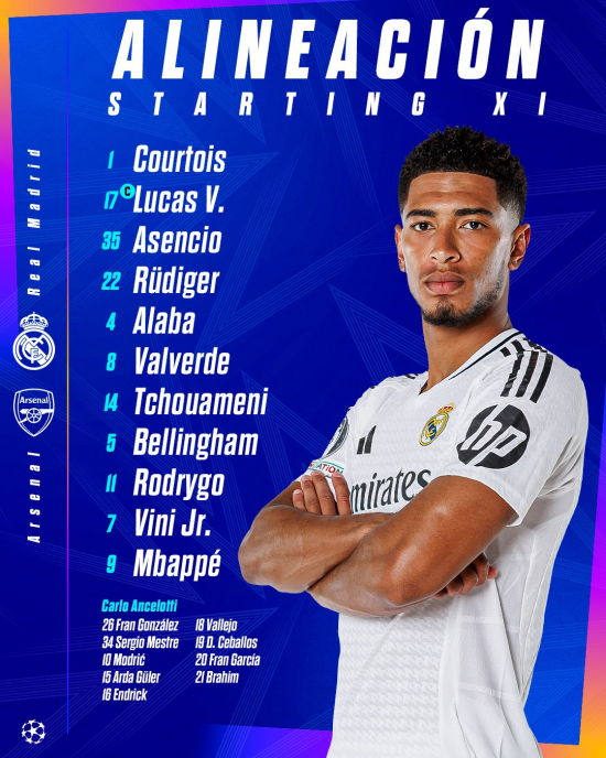 아스널 사상 첫 UCL 우승 기적 쏜다!…'벵거 이후 최초' 16년 만에 4강 진출→레알 마드리드 합계 5-1 대파 [UCL 리뷰]