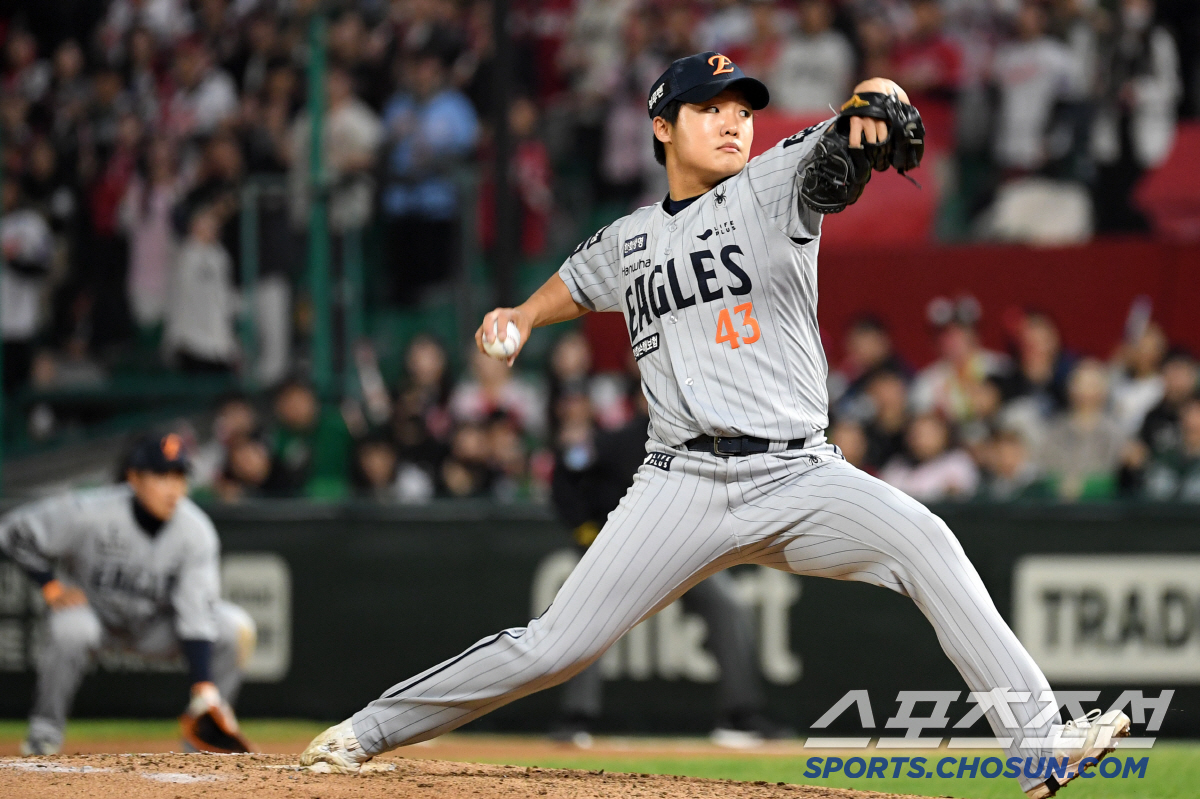 156km 정우주 다음은 157km 김서현, 'SSG는 무슨 죄야' 홈런 공장에서도 살아남은 강속구[인천 현장]