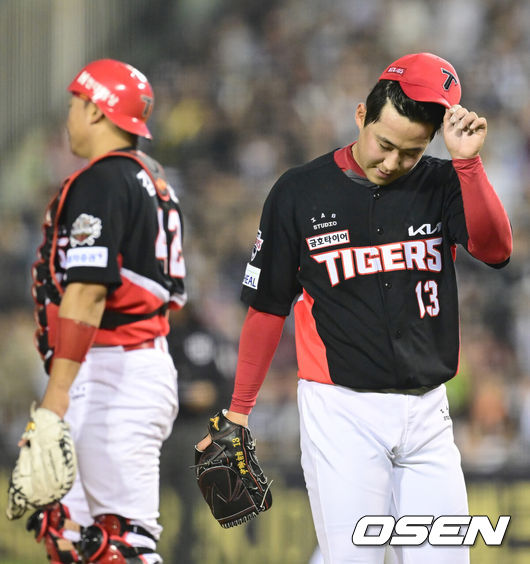 ‘3G 연속 조기강판→ERA 15.88’ 윤영철 결국 1군 말소…꽃감독 임기영 불렀다 [오!쎈 잠실]