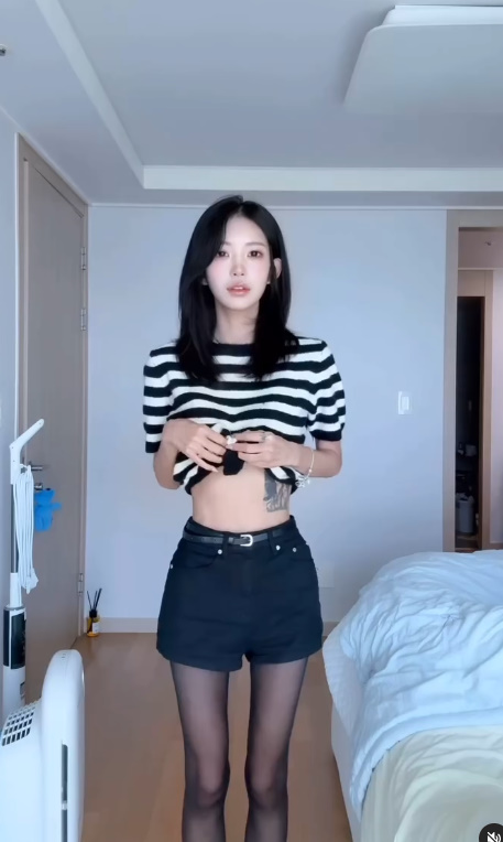 최준희, "96kg, 숨기고 싶었던 몸"인데 이젠 맘껏 자랑 '한줌 허리'