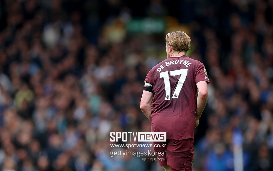 '106골 174도움' 미친 10년 보내도 얄짤 없다…맨시티는 이런 곳, KDB "1년간 아무런 제안 없었어"