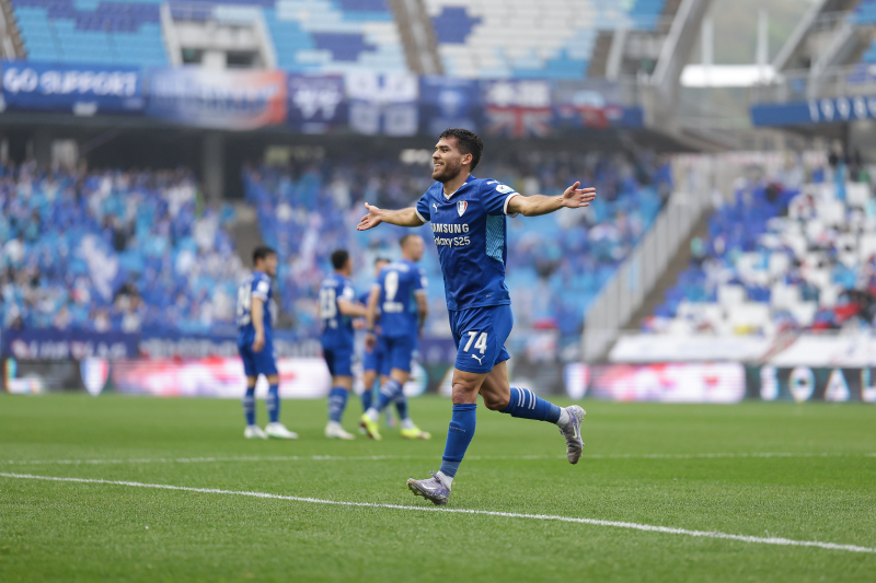 ‘포옛호 에이스’ 전진우, 대구전 멀티골→K리그1 9R MVP 선정…K리그2는 브루노 실바