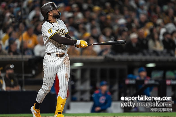 MVP 유력 후보 맞네! '6경기 4홈런 OPS 1.441' 타티스 Jr, NL 이주의 선수 선정