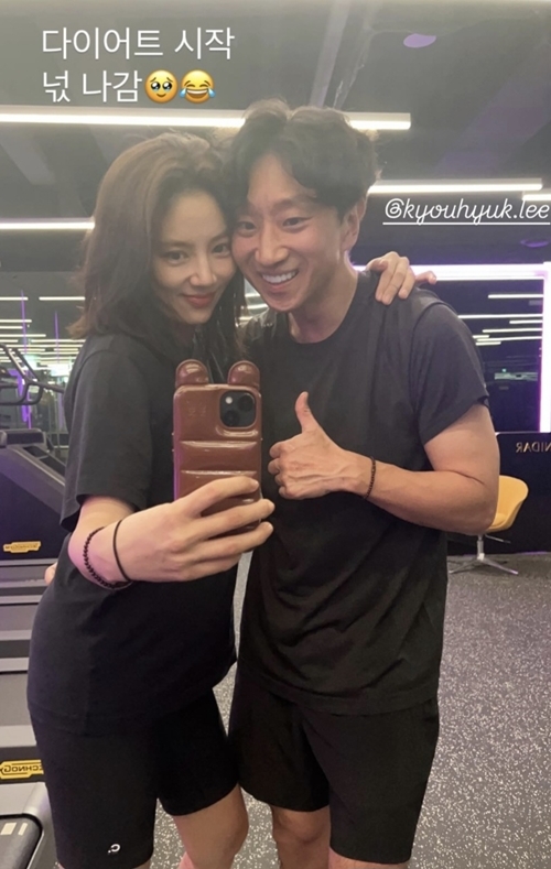 “울 해이 3kg 돌파”…손담비, 출산 2주 만에 다이어트 돌입