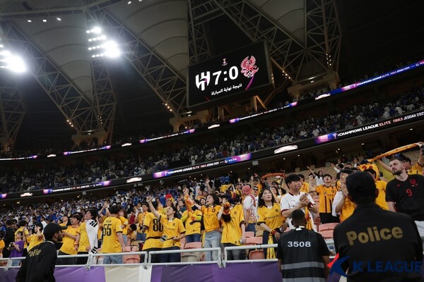 'K리그 유일 ACLE 생존' 광주의 위대한 도전은 마감, 알 힐랄과의 8강전 0-7 대패