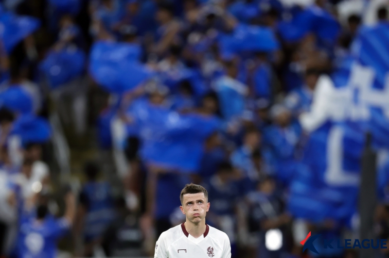 한 골도 못 넣고 완패...광주, ACLE 8강서 알힐랄에 0-7 탈락