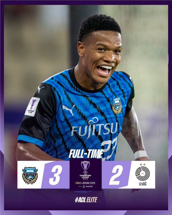 일본 가와사키, 카타르 알사드 꺾고 ACLE 준결승…호날두와 격돌