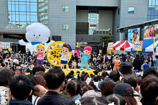 더핑크퐁컴퍼니, 일본 TBS 텔레비전서 오리지널 콘텐츠 방영