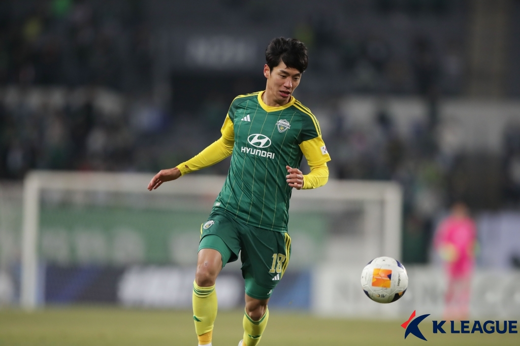 전북 전진우, '하나은행 K리그1 2025' 10라운드 MVP...K리그2는 부산 페신
