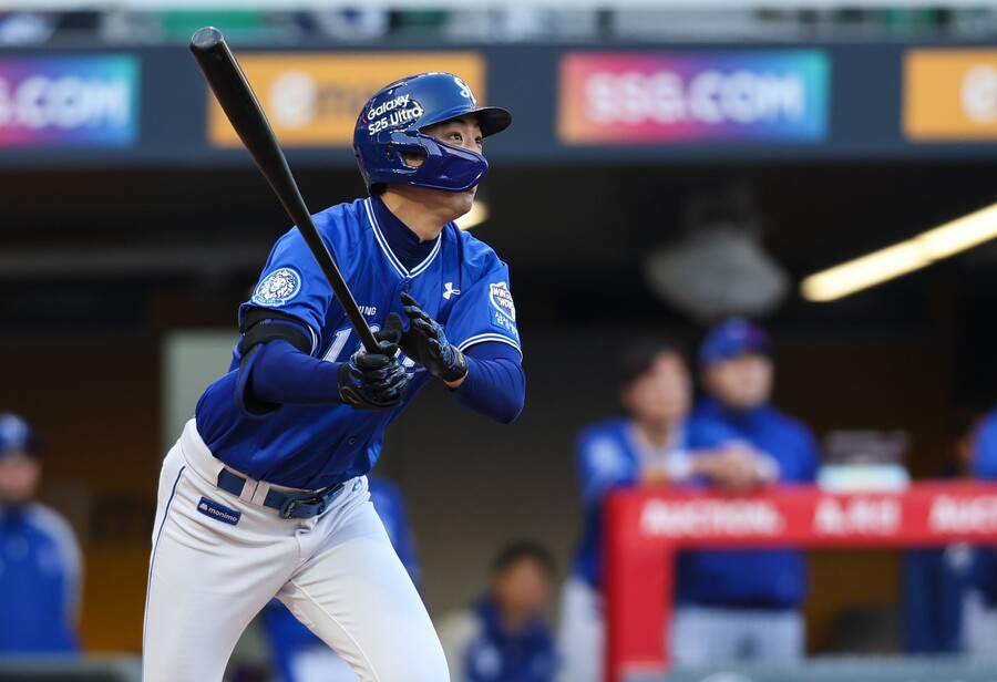 최원태 QS 호투+구자욱 3안타+김성윤 경기 지배+SSG 작전 자멸… 삼성 6연승 행진, LG와 2경기 차이다