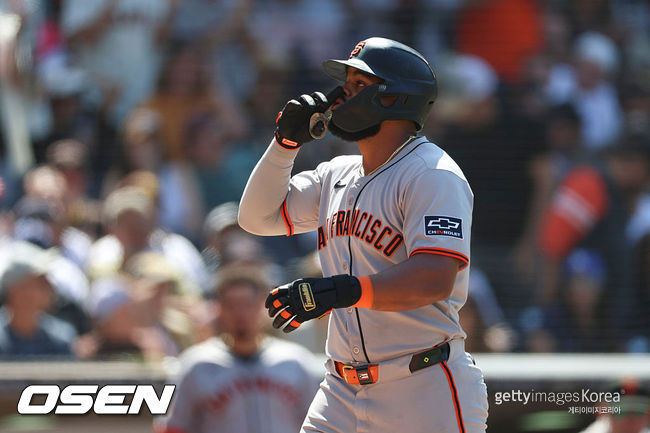 '또 볼 판정 오심 피해' 그래도 이정후는 강하다, 7G 연속 안타+2G 연속 타점...팀은 SD에 2연패 [SF 리뷰]