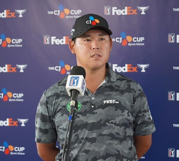 셰플러와 동반한 김시우 "왜 세계1등인지 알았고, 많이 배웠다" [PGA 더CJ컵 바이런넬슨]