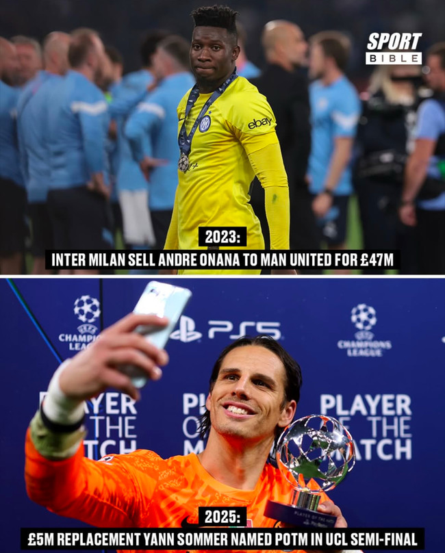 [UCL ISSUE] 오나나 팔고 '78억'에 데려온 골키퍼가 'POTM'…"끝까지 믿음 잃지 않았어"