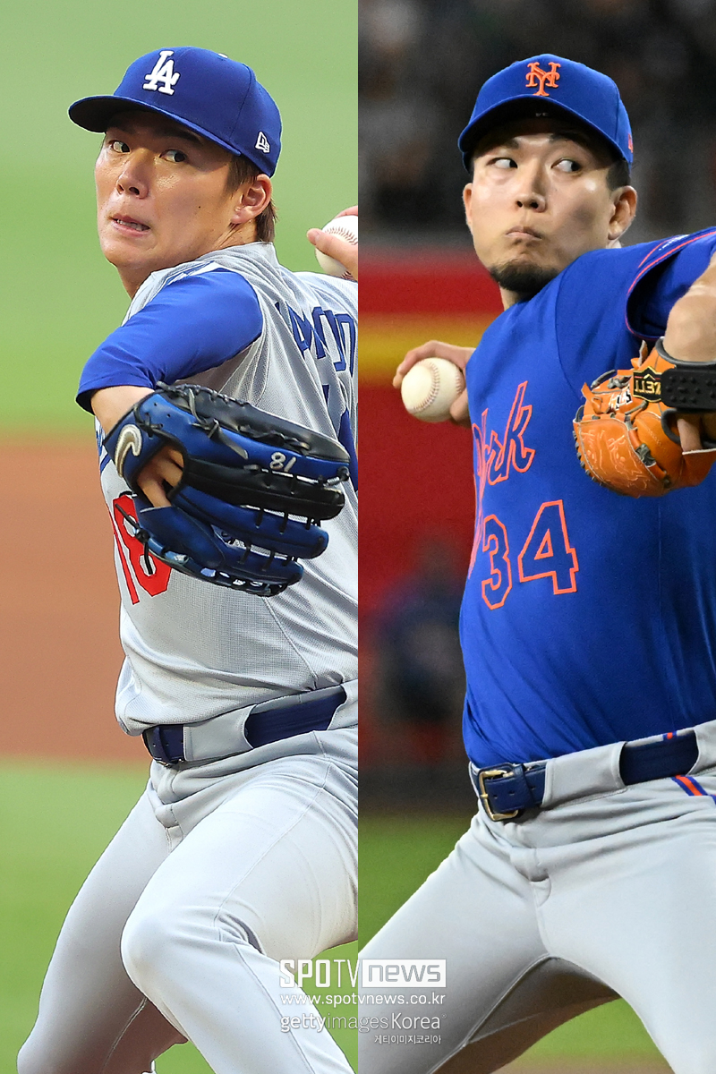 '경악' ERA 1~2위가 日 투수라니…155km-156km 초강력 원투펀치 완성, 오타니 타자만 나와도 우승하나