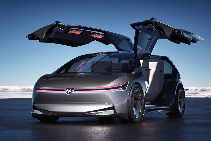 아크폭스, 매력적인 쿠페형 MPV ’77° 컨셉’ 공개