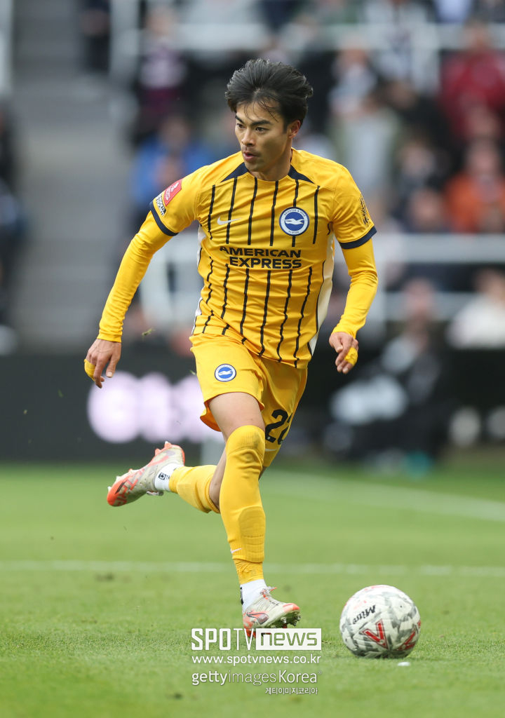 日 초대박! 미토마 엿새 만에 초고속 복귀…일본 최초 'EPL 10골' 조준→"울버햄프턴전 선발 유력"