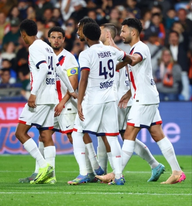 이강인 4달 만에 리그 풀타임! '패스 93%'... '19살 원더골→하무스 해트트릭' PSG 4-1 대승