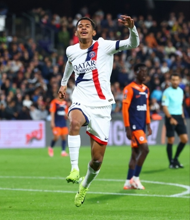 이강인 4달 만에 리그 풀타임! '패스 93%'... '19살 원더골→하무스 해트트릭' PSG 4-1 대승