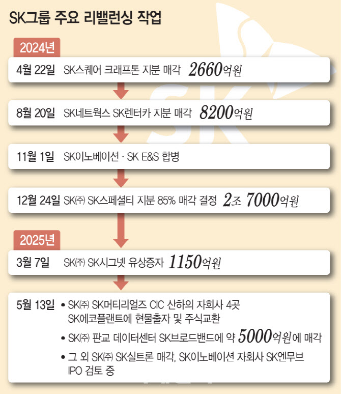 반도체 묶고, AI사업 확대…SK그룹, 리밸런싱 속도전