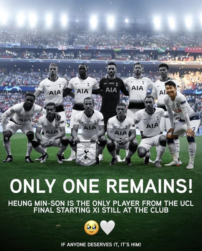 2018-19시즌 UCL 준우승 멤버→손흥민만 남았다…"SON 트로피 들 자격 있어"