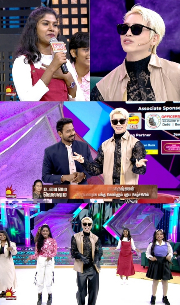 아우라(AOORA), 인도 인기 예능 'Vaa Thamizha Vaa' 출격