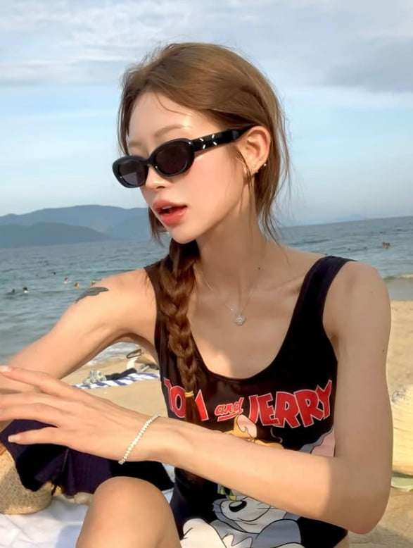 최준희, 41kg 찍고 수영복도 훌렁…엉덩이 살까지 실종된 '깡마름' 상태