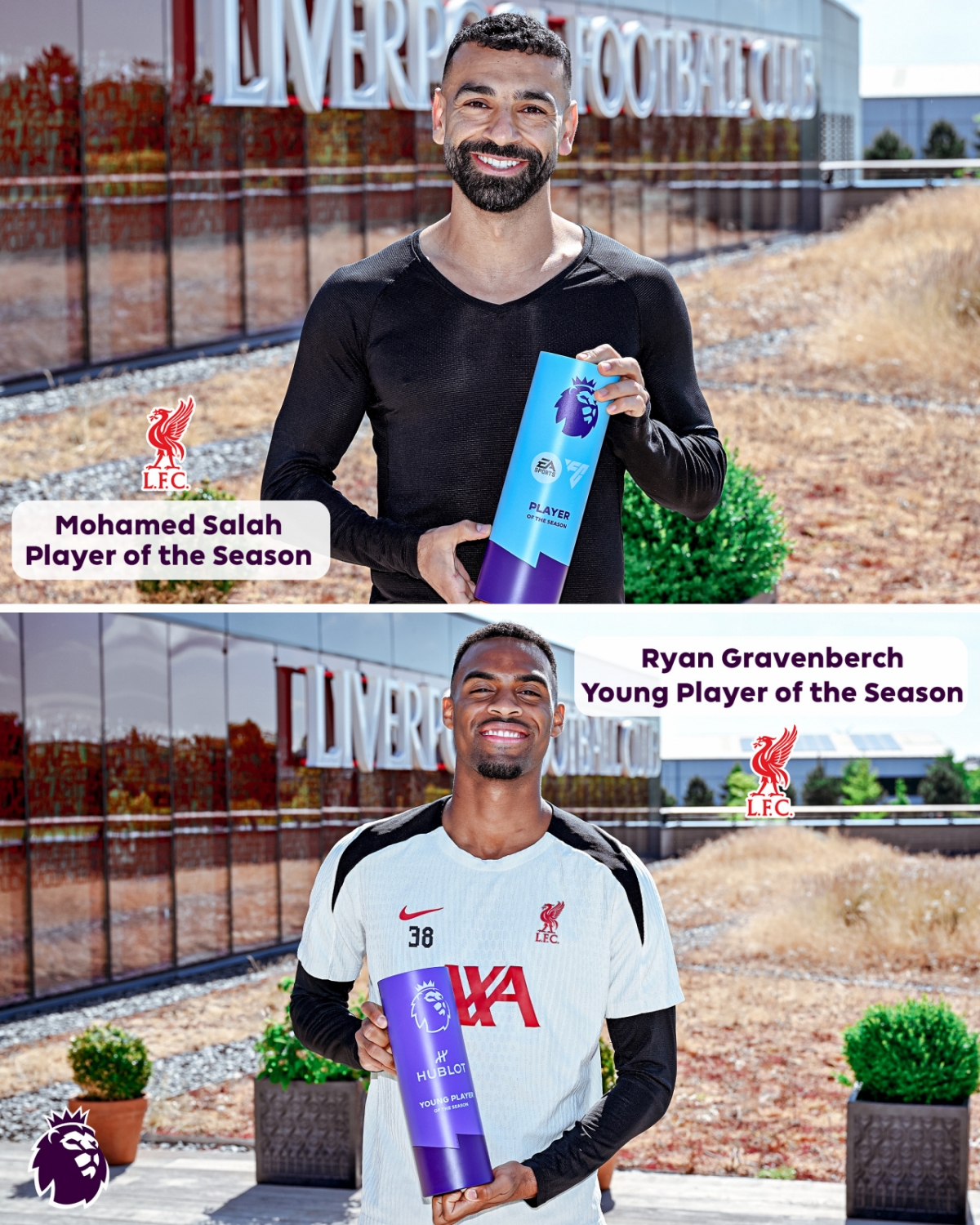 'EPL 28골·18도움' 괴물 같은 기록, 살라 EPL 올해의 선수상 또 받았다 '역대 5번째 대기록'