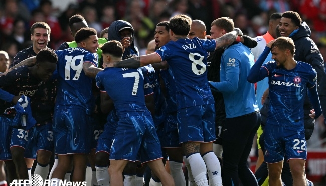 ‘챔스는 우리가 간다!’ 첼시, 리그 4위 확정…돌풍의 노팅엄, 29년 만에 UEFA 대회 진출