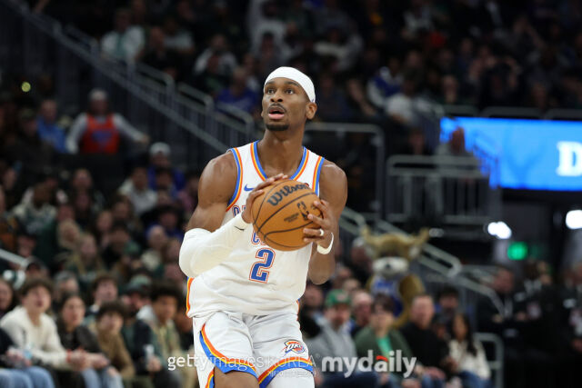 MVP가 끝냈다! SGA, 쐐기포 포함 40득점 大폭발→OKC, 미네소타 꺾고 서부 파이널 3승 1패 우위
