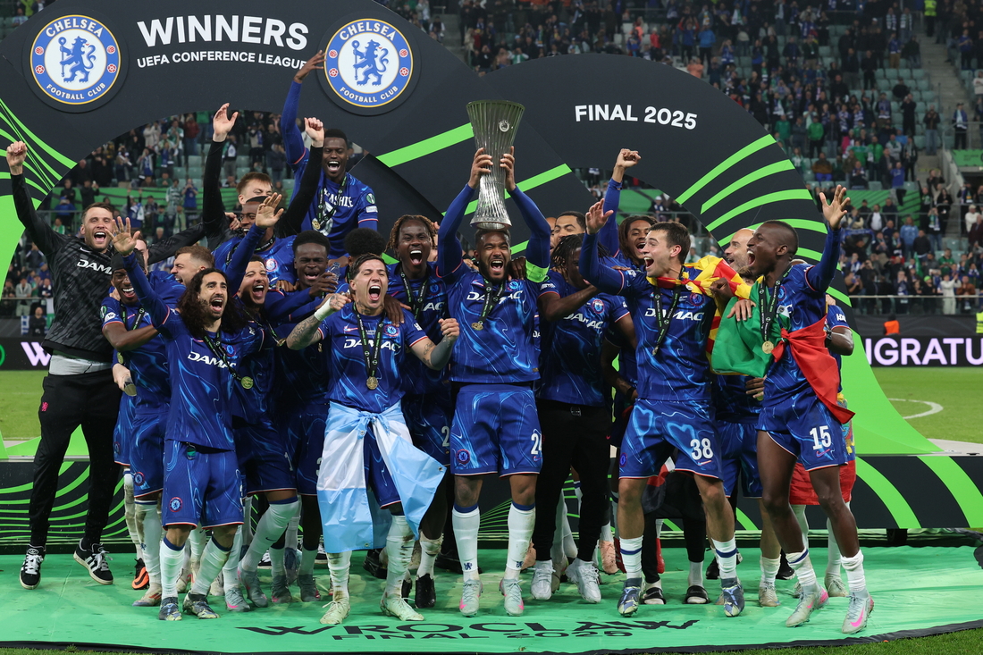 첼시의 유럽 정복, UECL 우승으로 최초의 UEFA 그랜드슬램