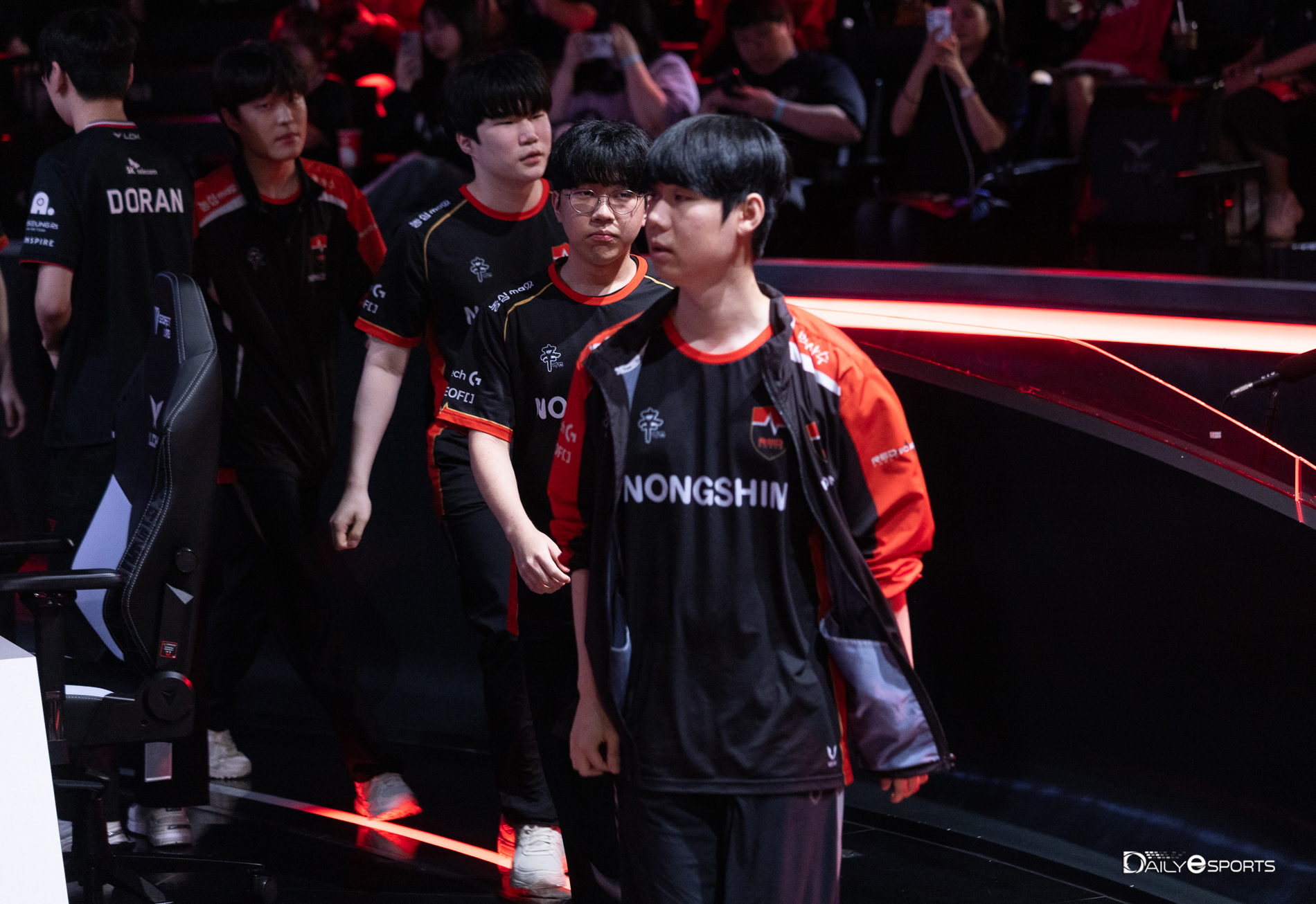 매운맛 보여준 농심, T1 꺾고 LCK 레전드 그룹 진출