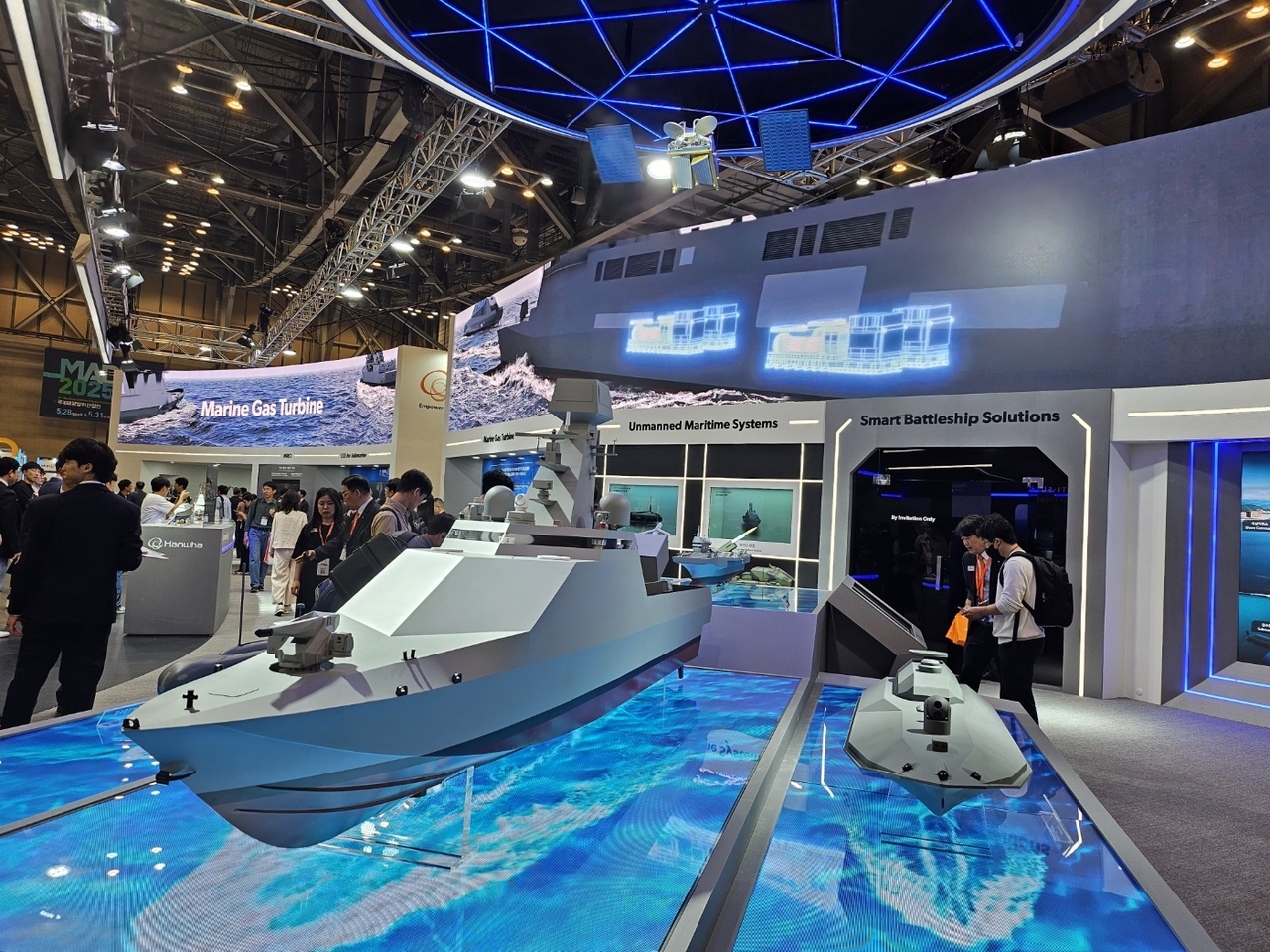 한화시스템, 병력부족 대비 ‘스마트 배틀십’ 고도화