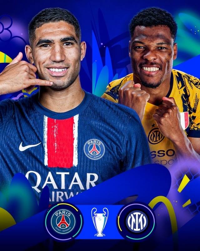 ‘이강인 벤치’ PSG 첫 우승? 인터밀란 15년 만에 정상 탈환? ‘챔스’ 파이널 선발 라인업 발표 [챔피언스리그]