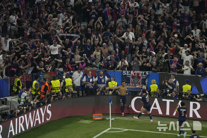 '이강인 포지션 경쟁자' 두에, UCL 결승 POTM에 '새 역사'