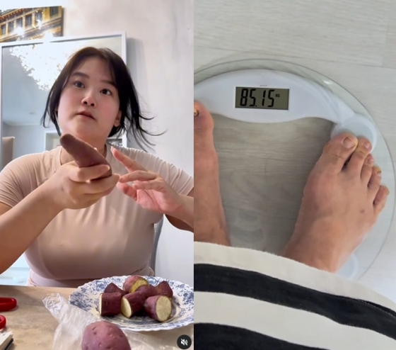 투표 인증샷 맞아? '150kg→81kg' 미나 시누이, 청순美 터졌네