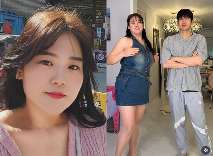 '70kg 감량' 미나 시누이, 다이어트 조작 의혹에 반박 "150→80kg 맞아"